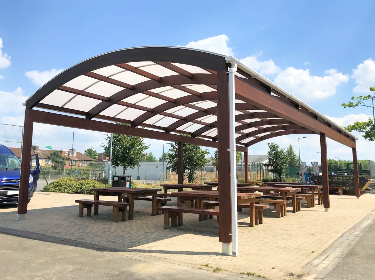 Nightingale Academy, Timber Canopy - Able Canopies Ltd