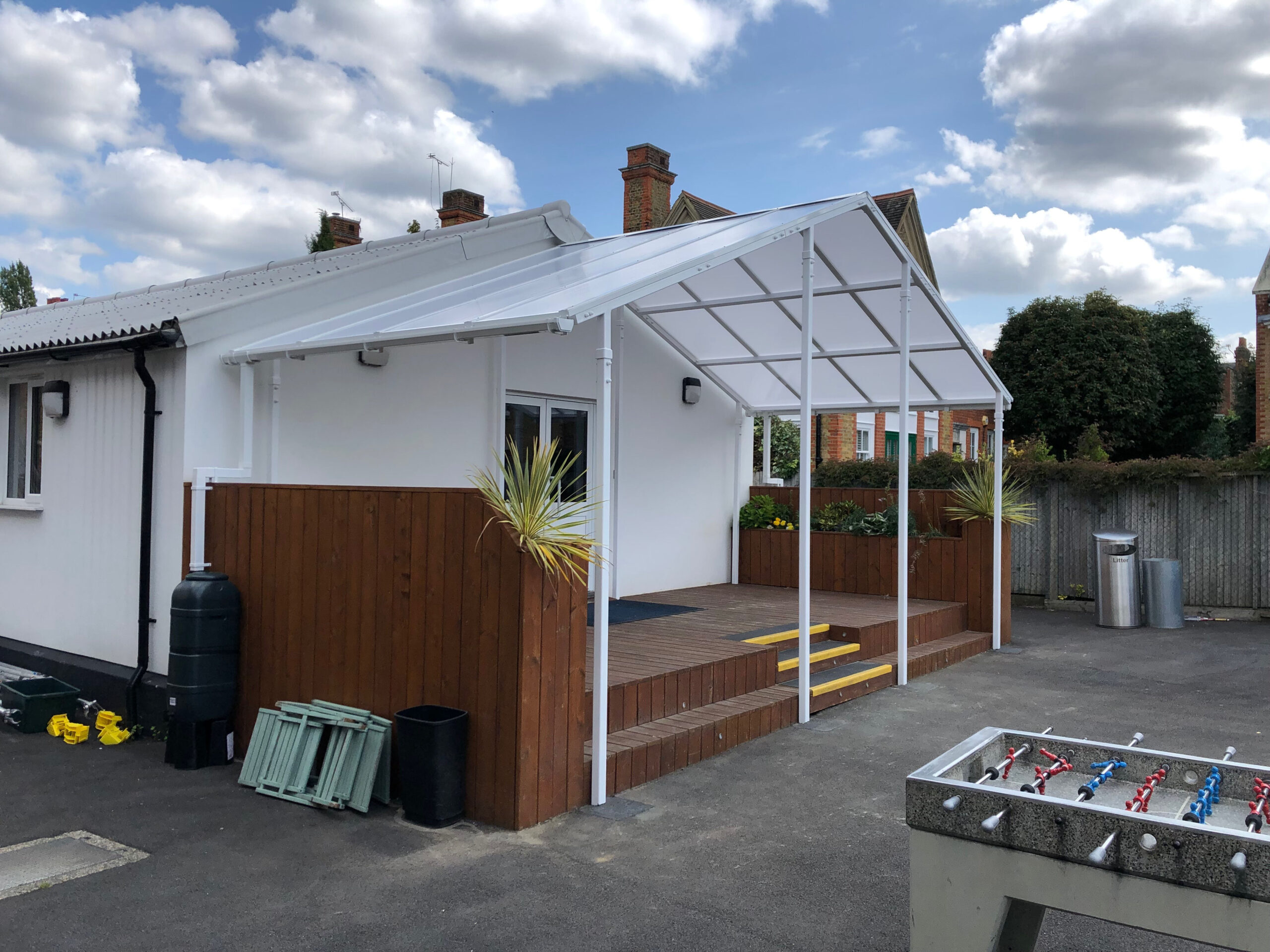 Telferscot Primary School, Free Standing Canopy - Able Canopies Ltd