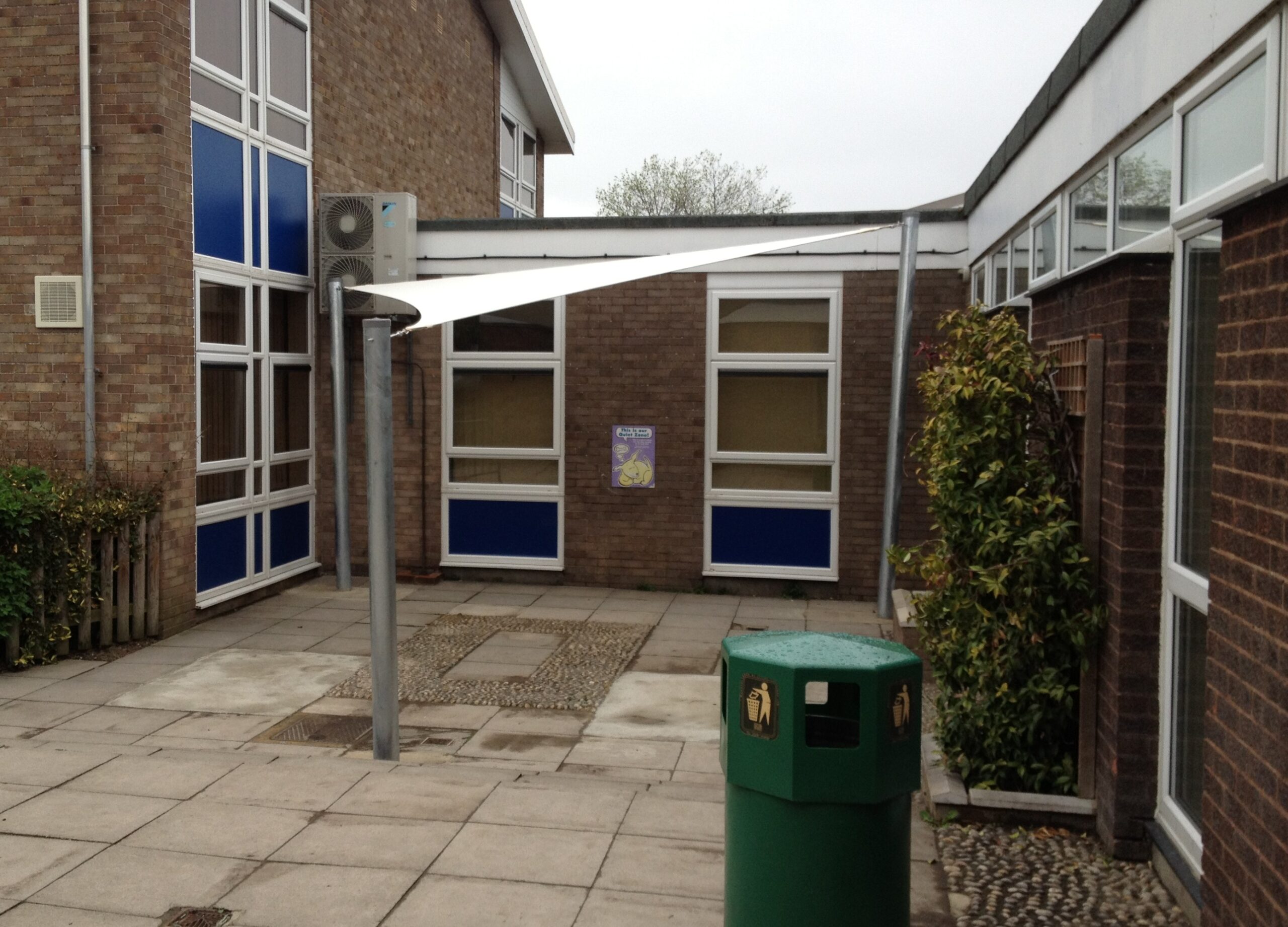 Wroughton Junior School - Shade Sails - Able Canopies