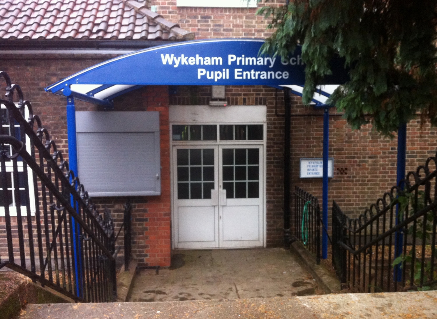 Wykeham Primary School, Brent - Entrance Canopy - Able Canopies