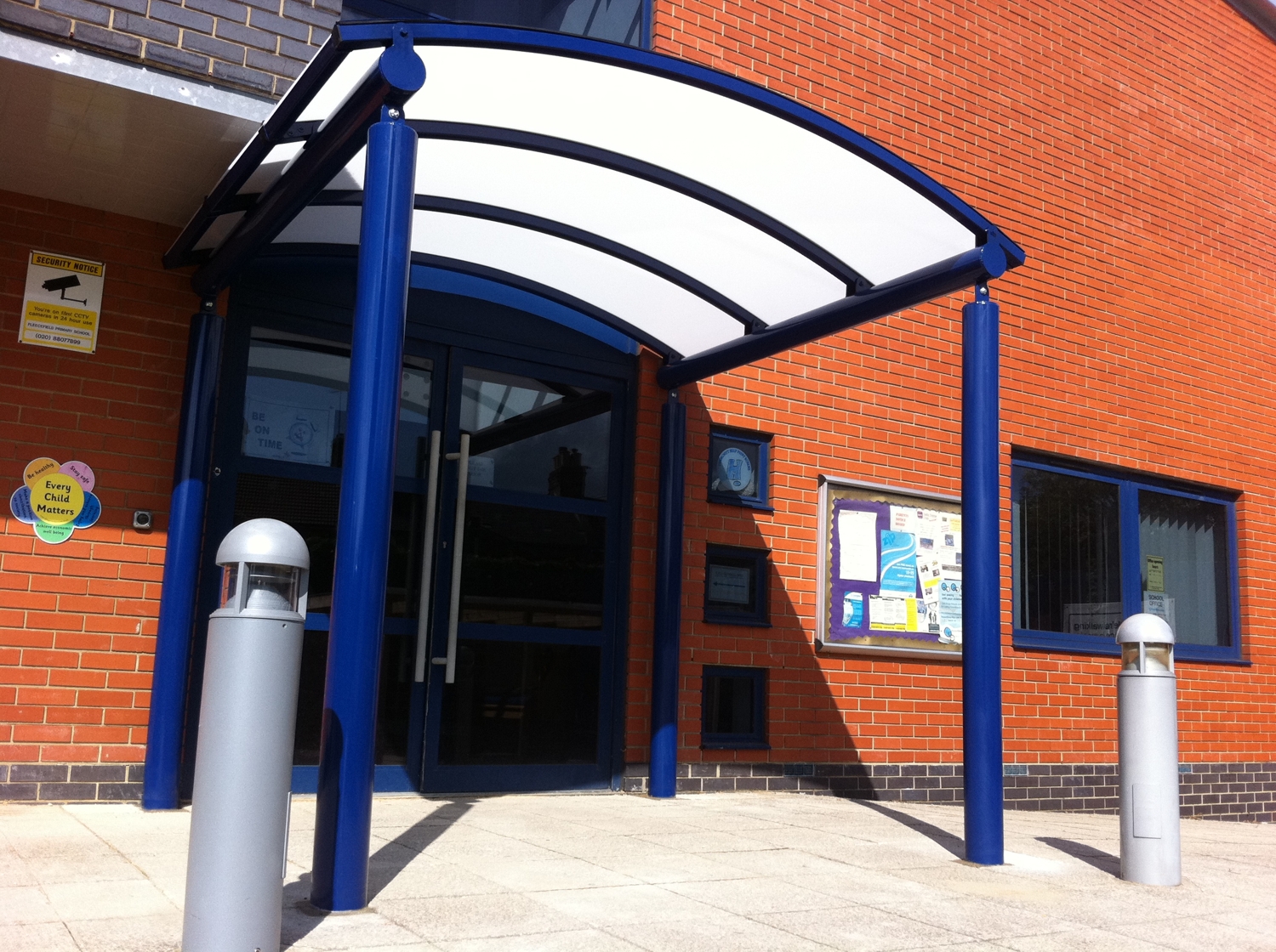 Entrance Canopies for Schools | Canopies | UK Canopy Experts