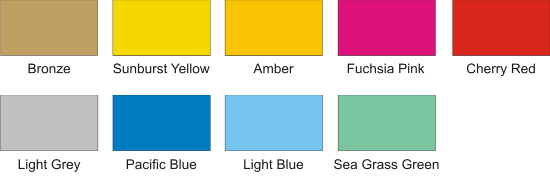 Coloured Polycarbonate Roof Sheets for Canopies