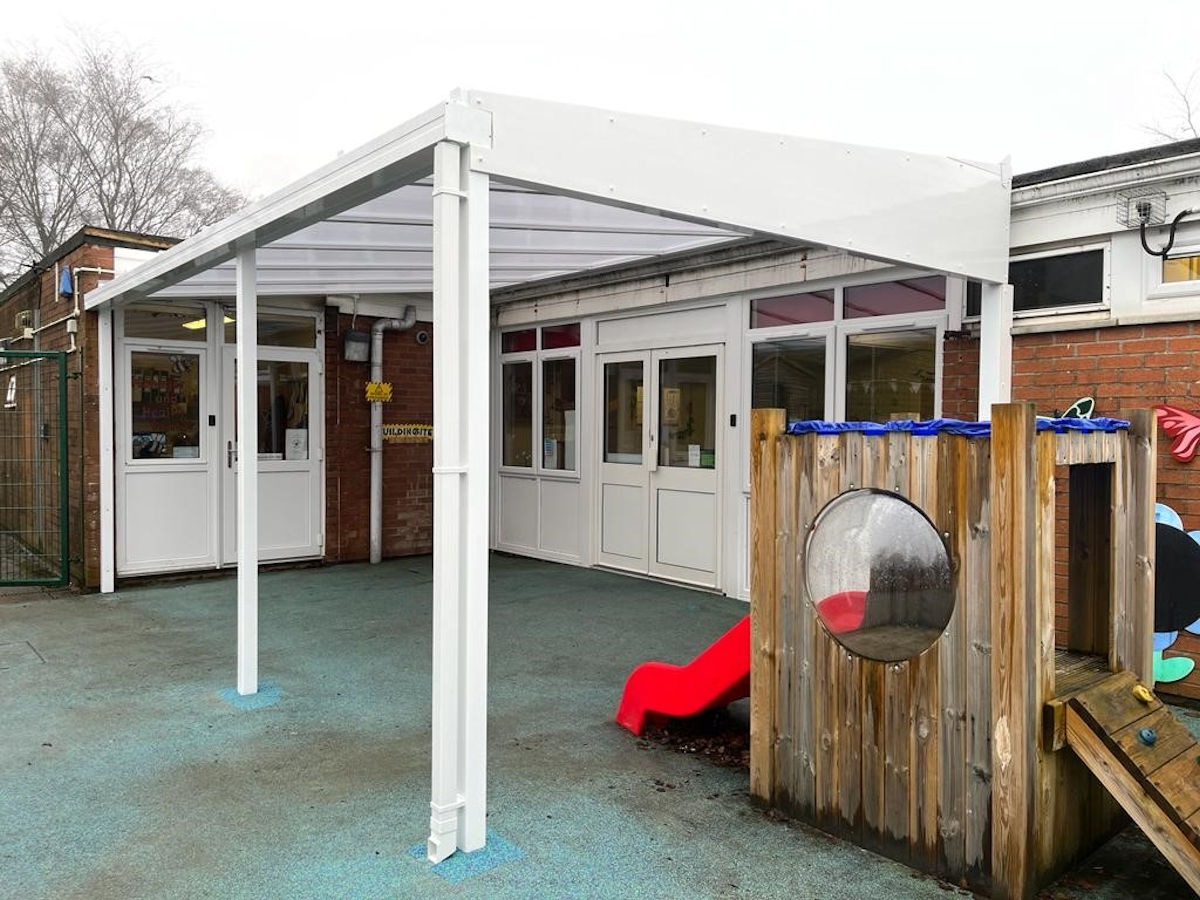 Birchgrove Primary School, Swansea - Free Standing Canopy