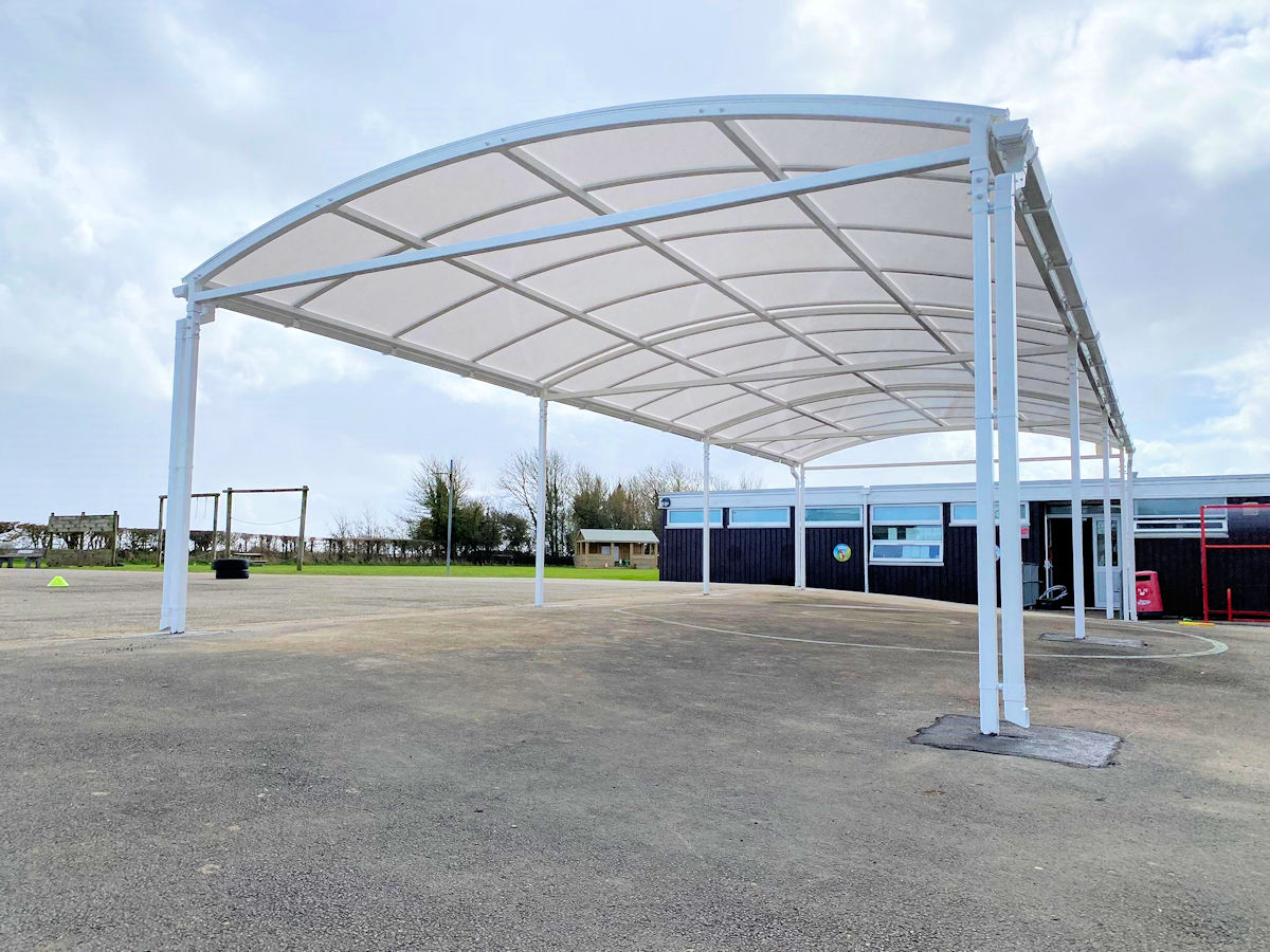 St Athan Primary School, Vale of Glamorgan - Able Canopies Ltd