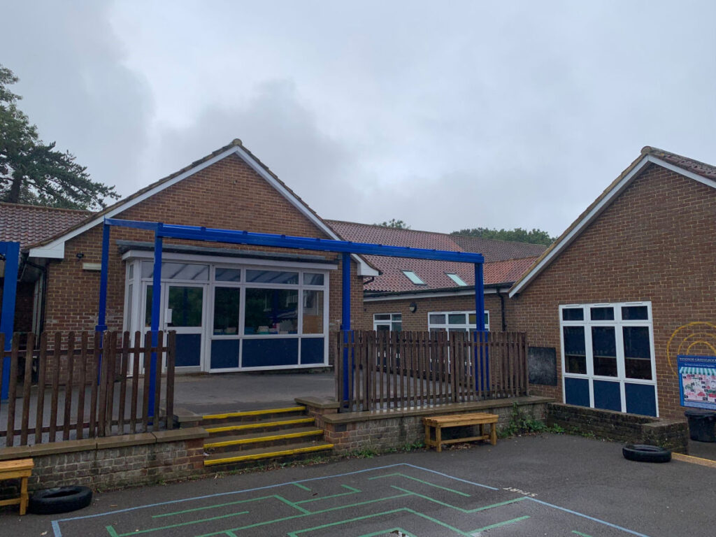 Hilltop First School, Windsor - Freestanding Canopy