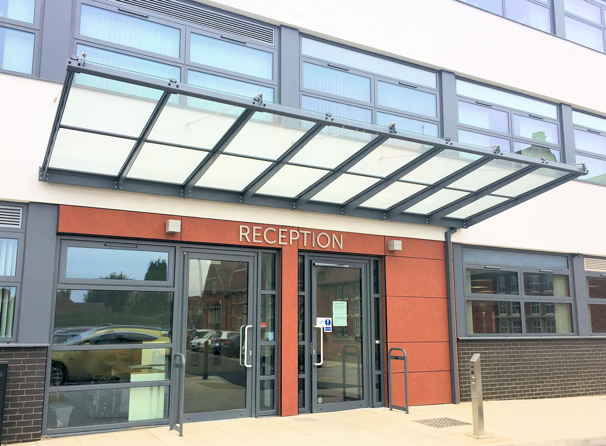 The Benefits of Entrance Canopies in Commercial Settings - Able Canopies