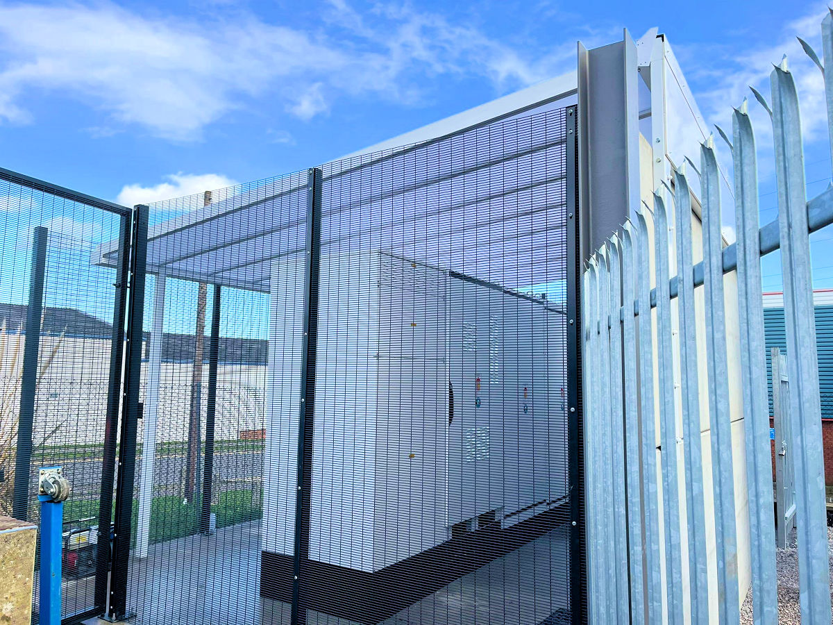 AMP Clean Energy Battery Site - Freestanding Canopy