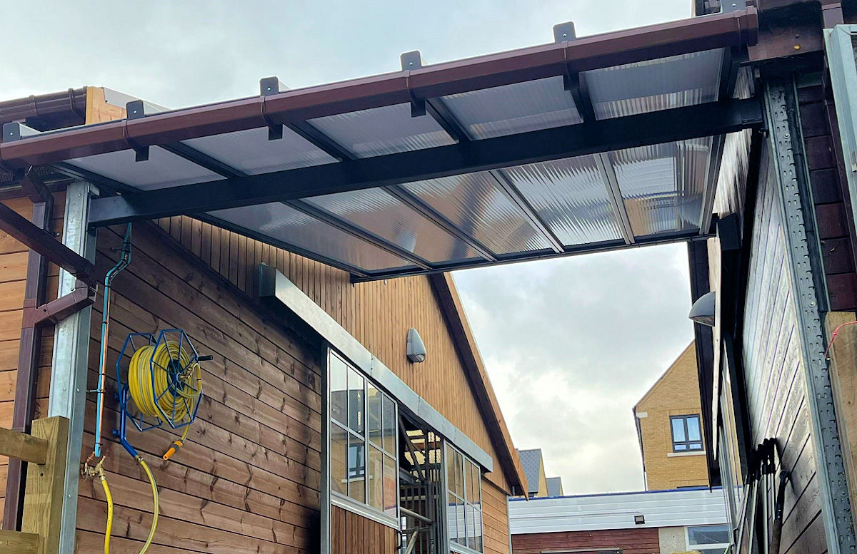 Imber Court Stable, Surrey - Freestanding Canopy