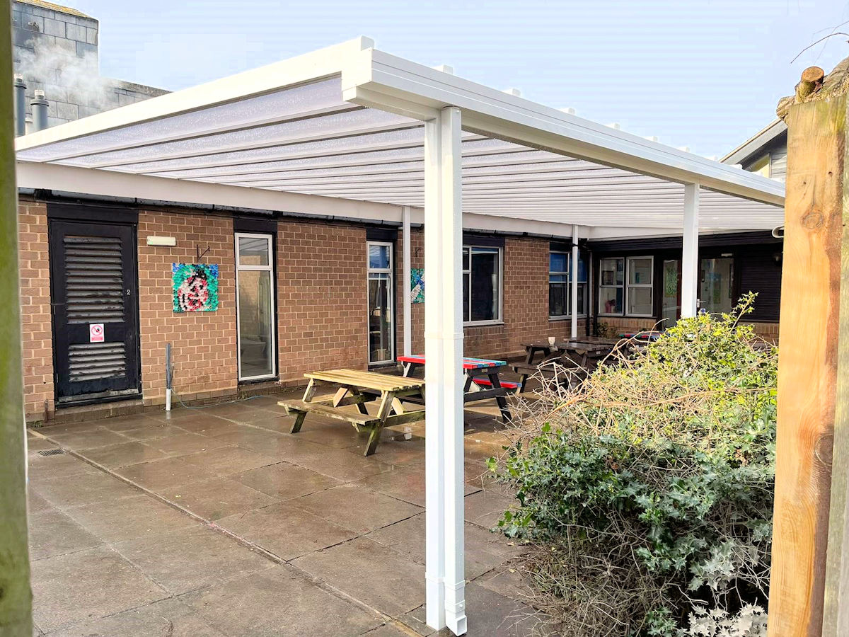 Martham Primary School - Freestanding Canopy