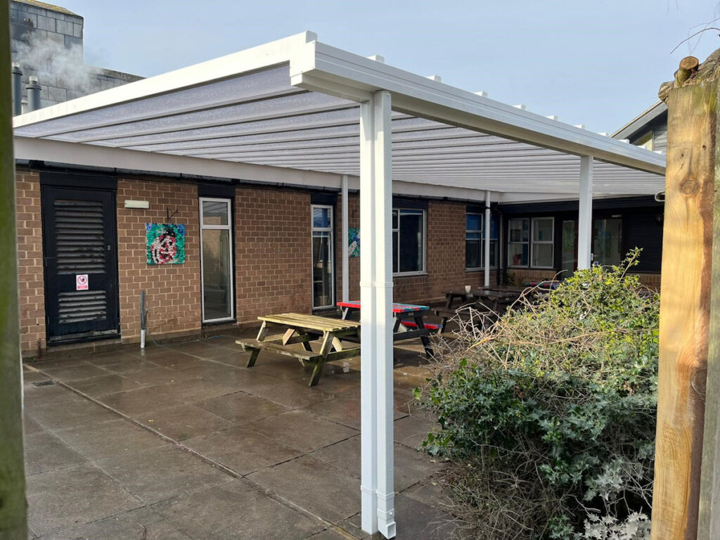 Martham Primary School - Freestanding Canopy