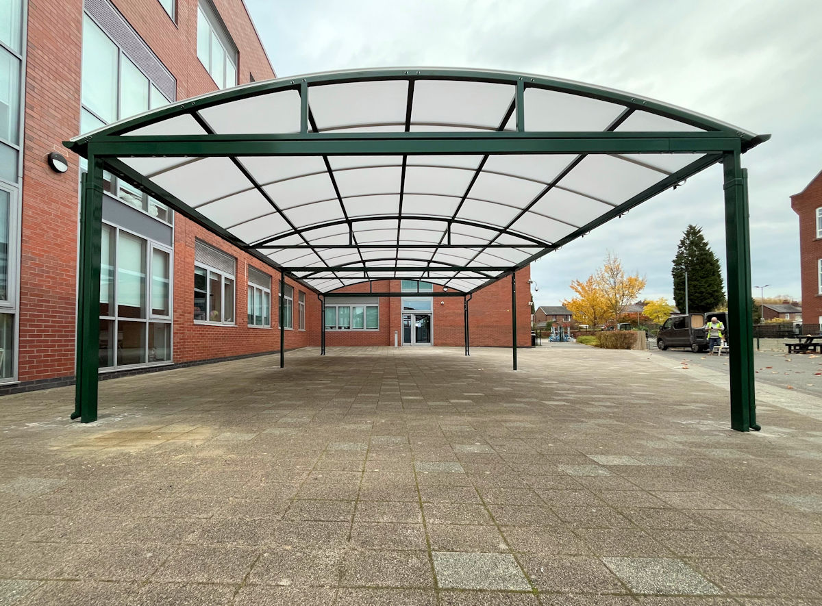 Levenhulme High School, Manchester - Able Canopies Ltd