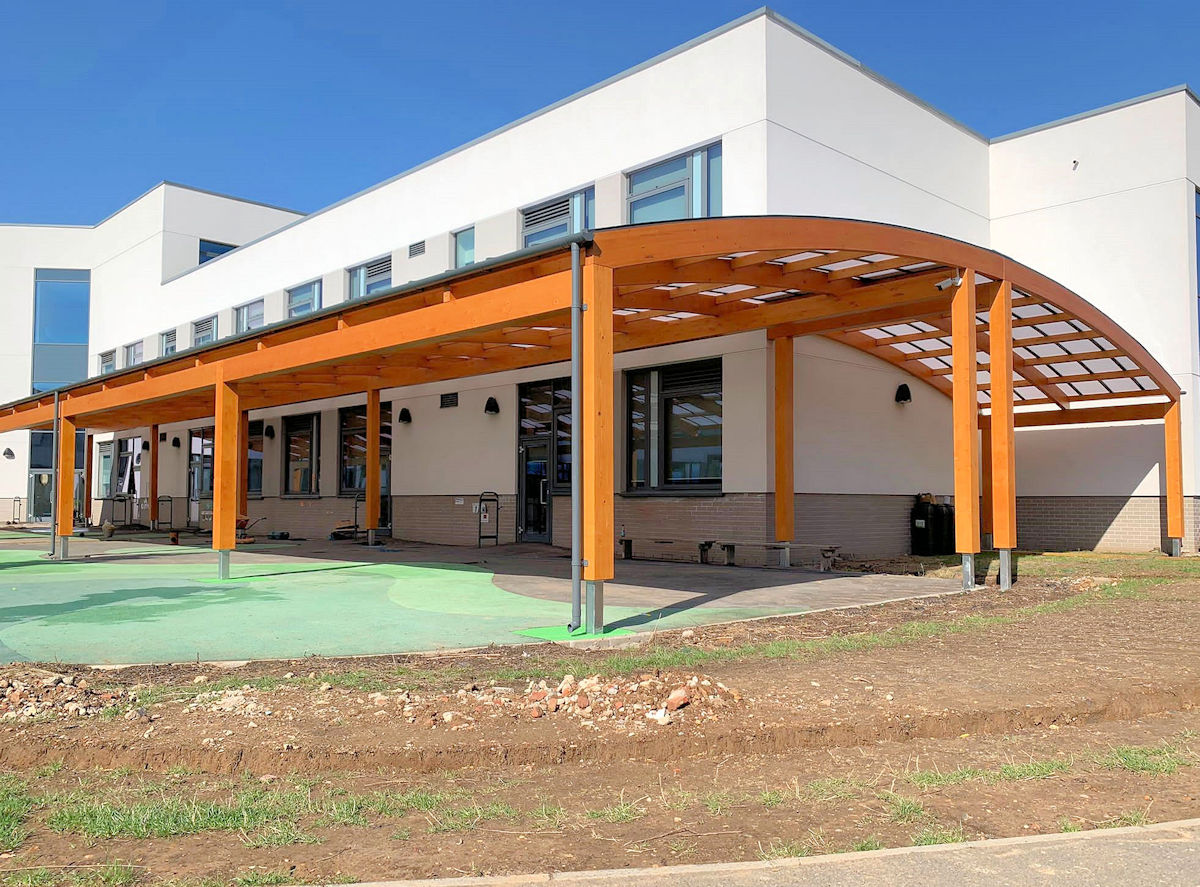 Nishkam School, West London Canopy Case Study - Able Canopies