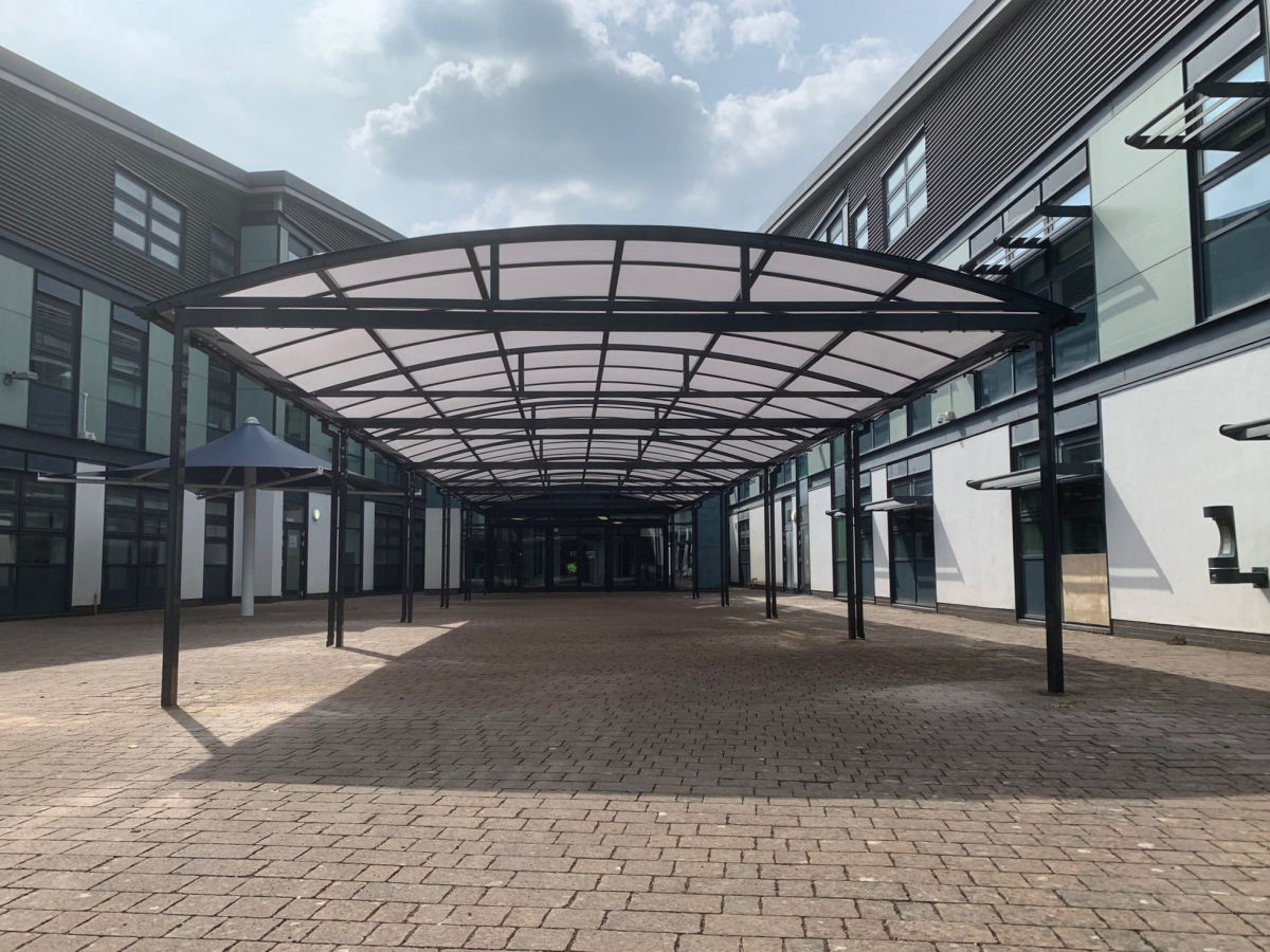 A Secondary School, West London - Able Canopies Ltd