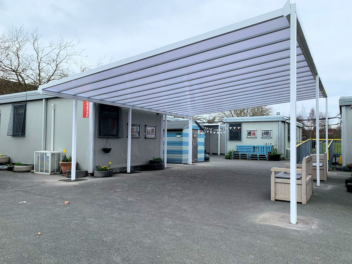 Ellesmere College, Leicester - Coniston Freestanding Canopy