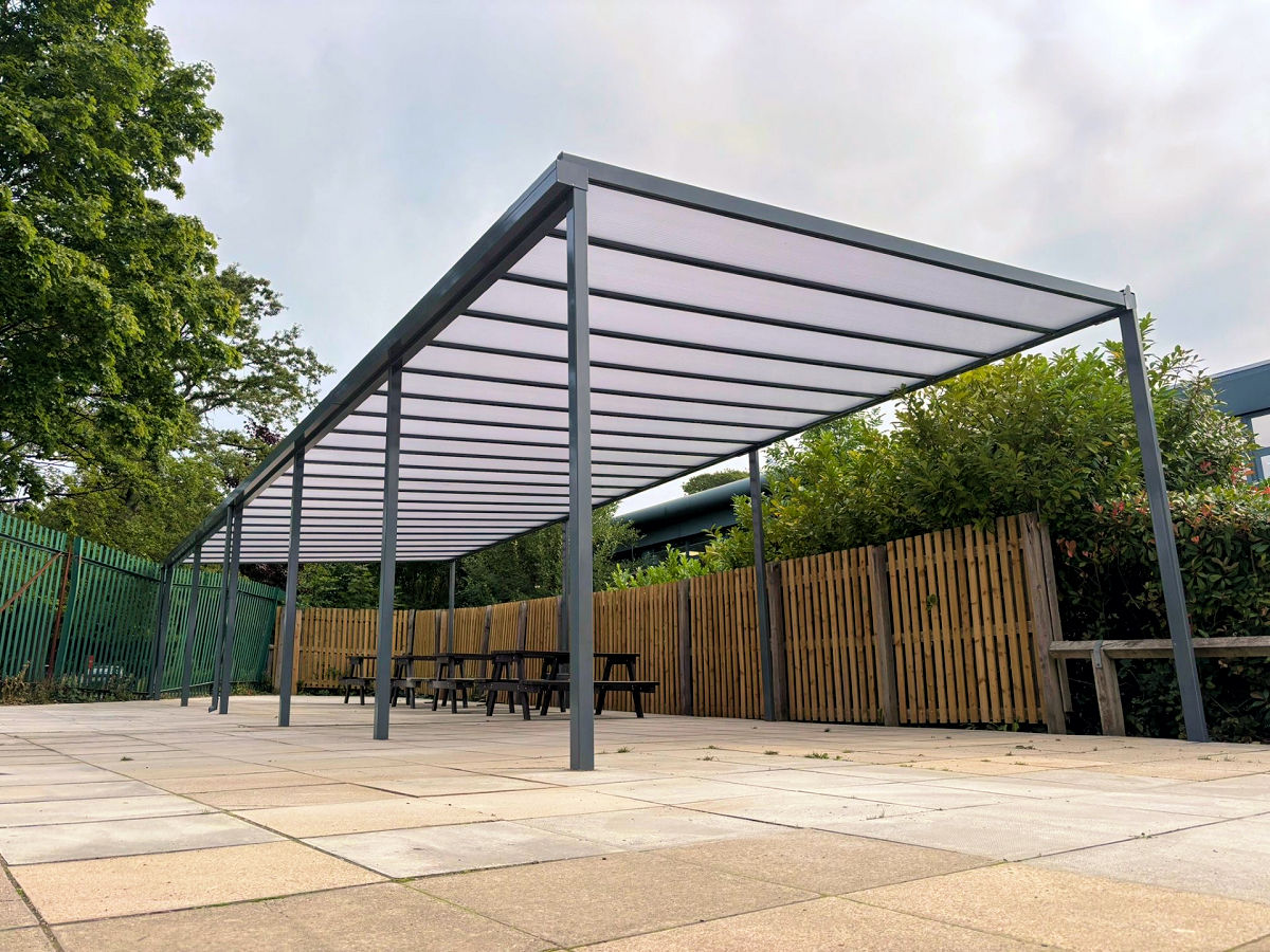 Lightcliffe Academy, West Yorkshire - Coniston Freestanding Canopy