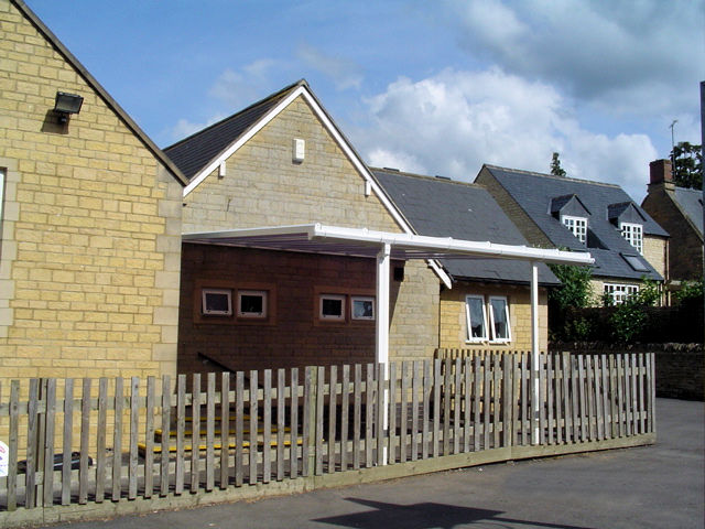 Enstone County Primary School - Wall Mounted Canopy